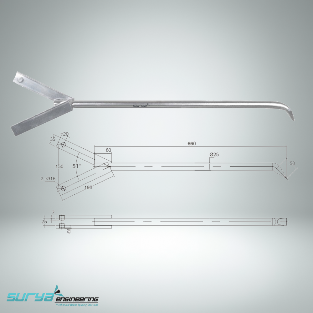 Surya Engineering - M.S. Panel Puller For Aluminium Formwork System